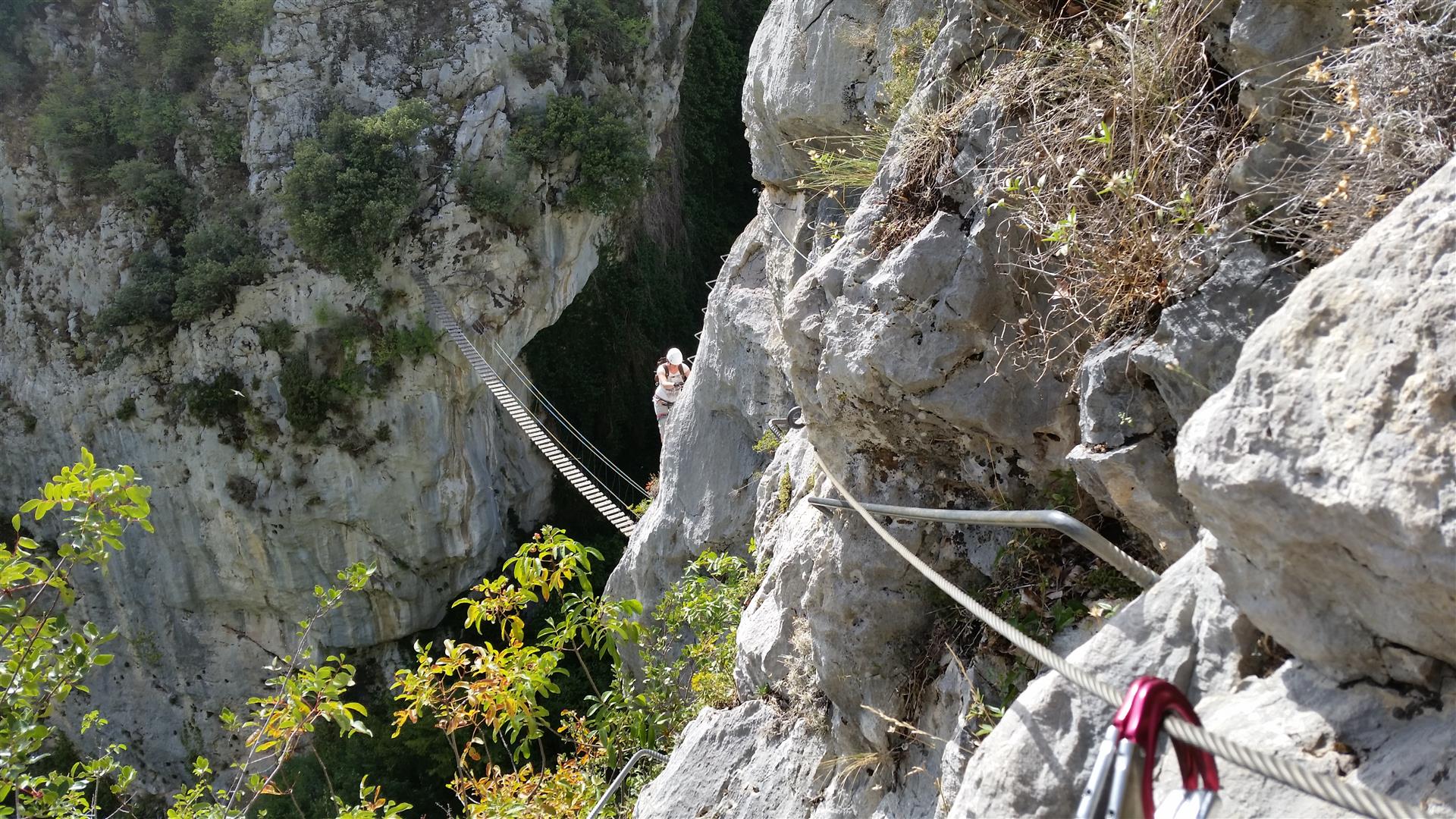 Via ferrata L' Escale à Peille