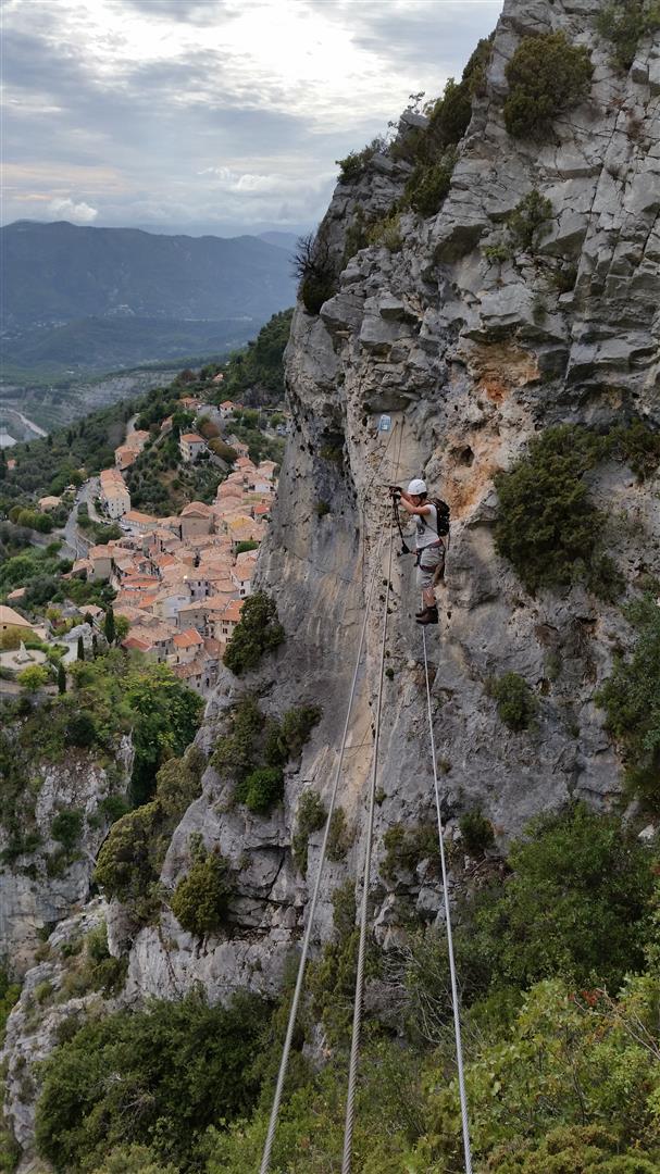 Via ferrata L' Escale à Peille