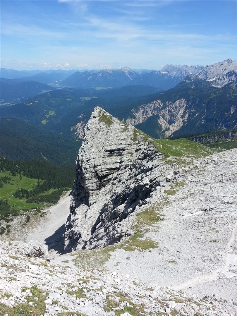 Klettersteig Alpspitze | Aufstieg via Alpspitz Ferrata und Abstieg via ...