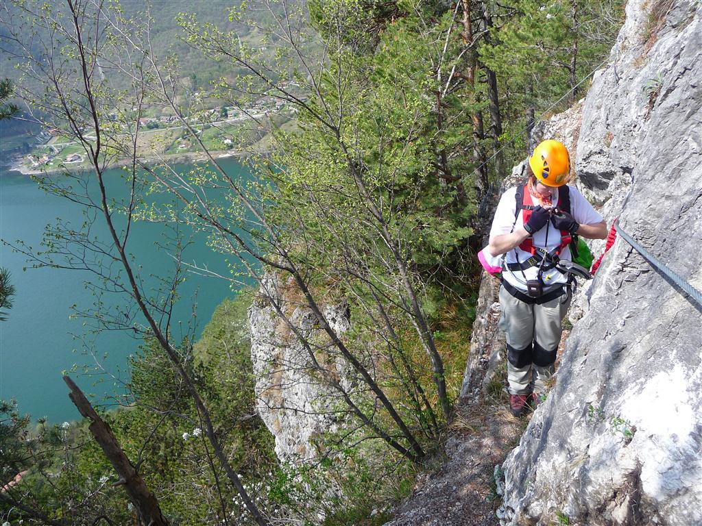 Via Ferrata Crench - der erste Klettersteig am Idrosee