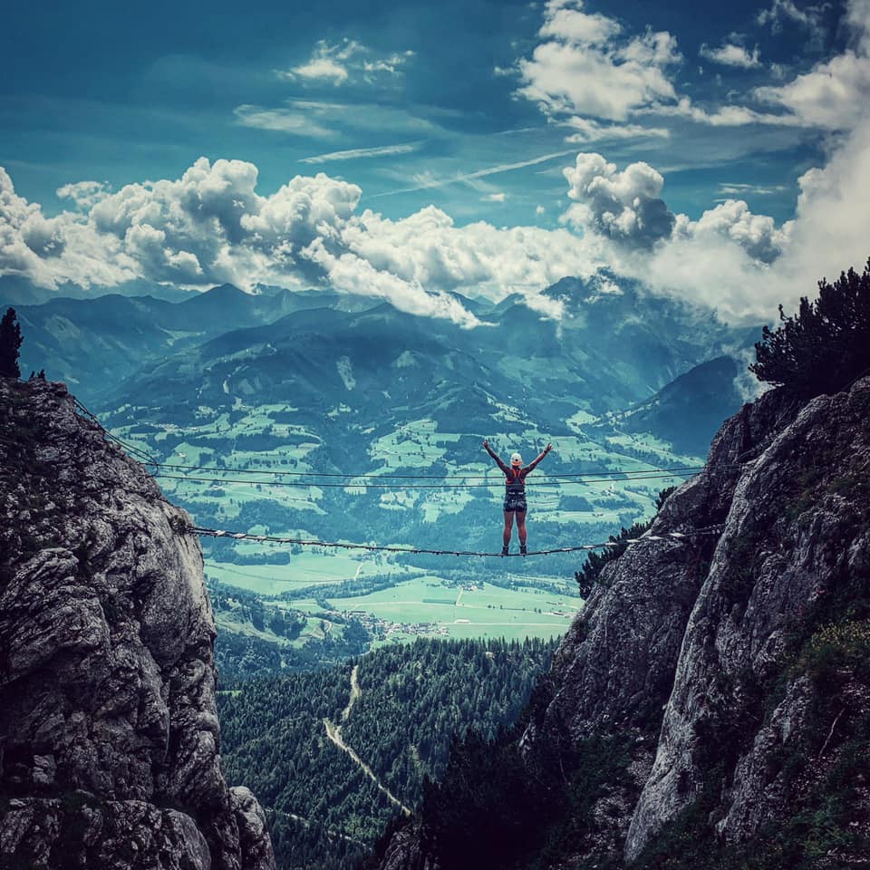 Stoderzinken Übungsklettersteige beim Friedenskircherl