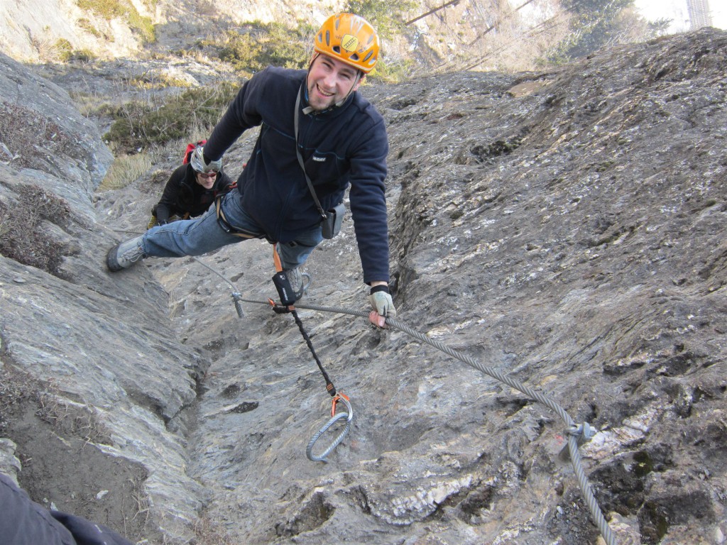 Peter Kofler Klettersteig - St.Jodok