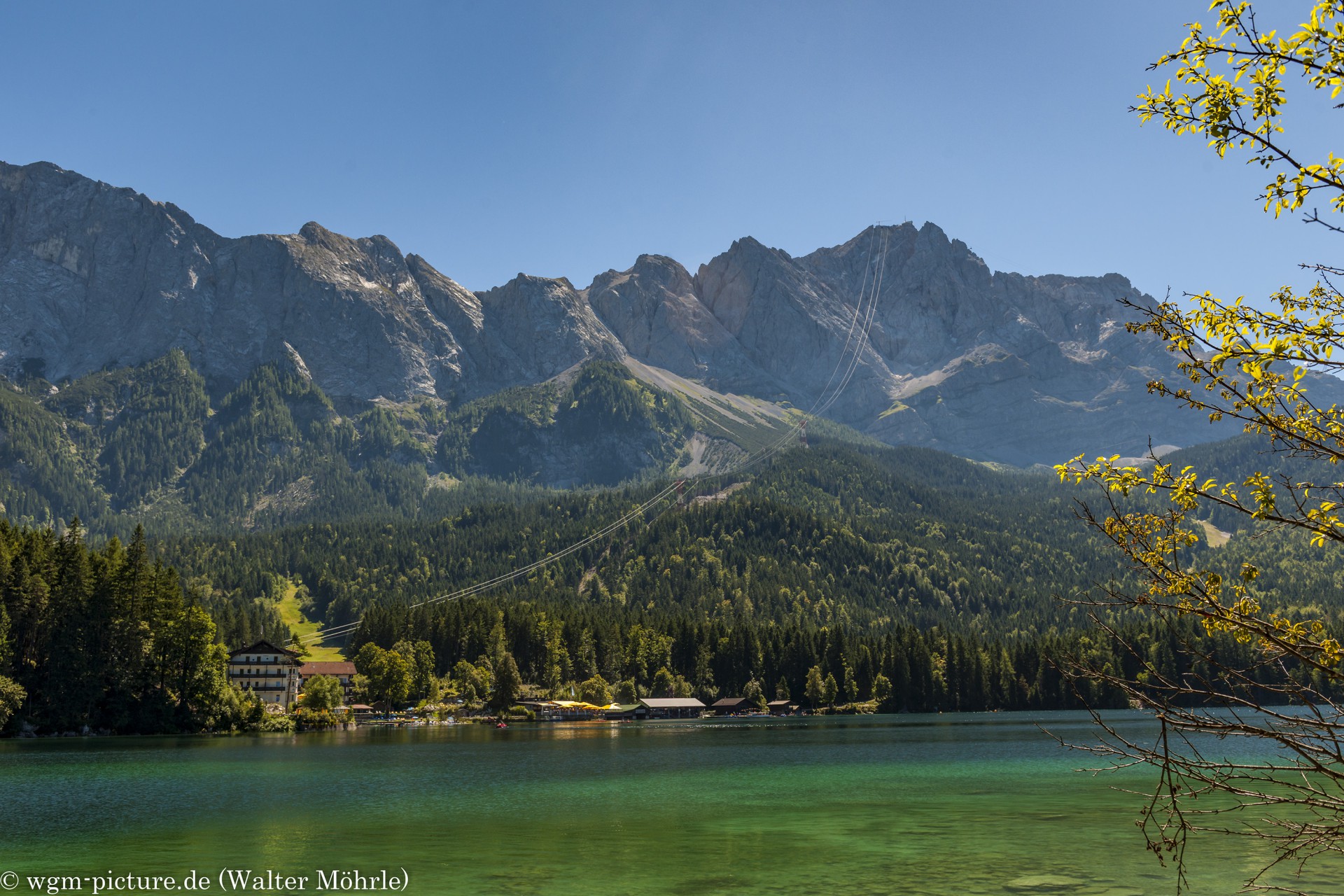 Der Eibsee ☀️ eine Perle der Natur am Fuße der Zugspitze